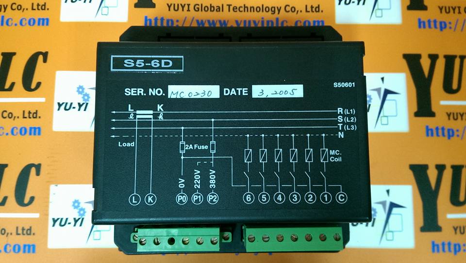 BENDER POWER FACTOR REGULATOR S5-6D - PLC DCS SERVO Control MOTOR POWER SUPPLY IPC ROBOT